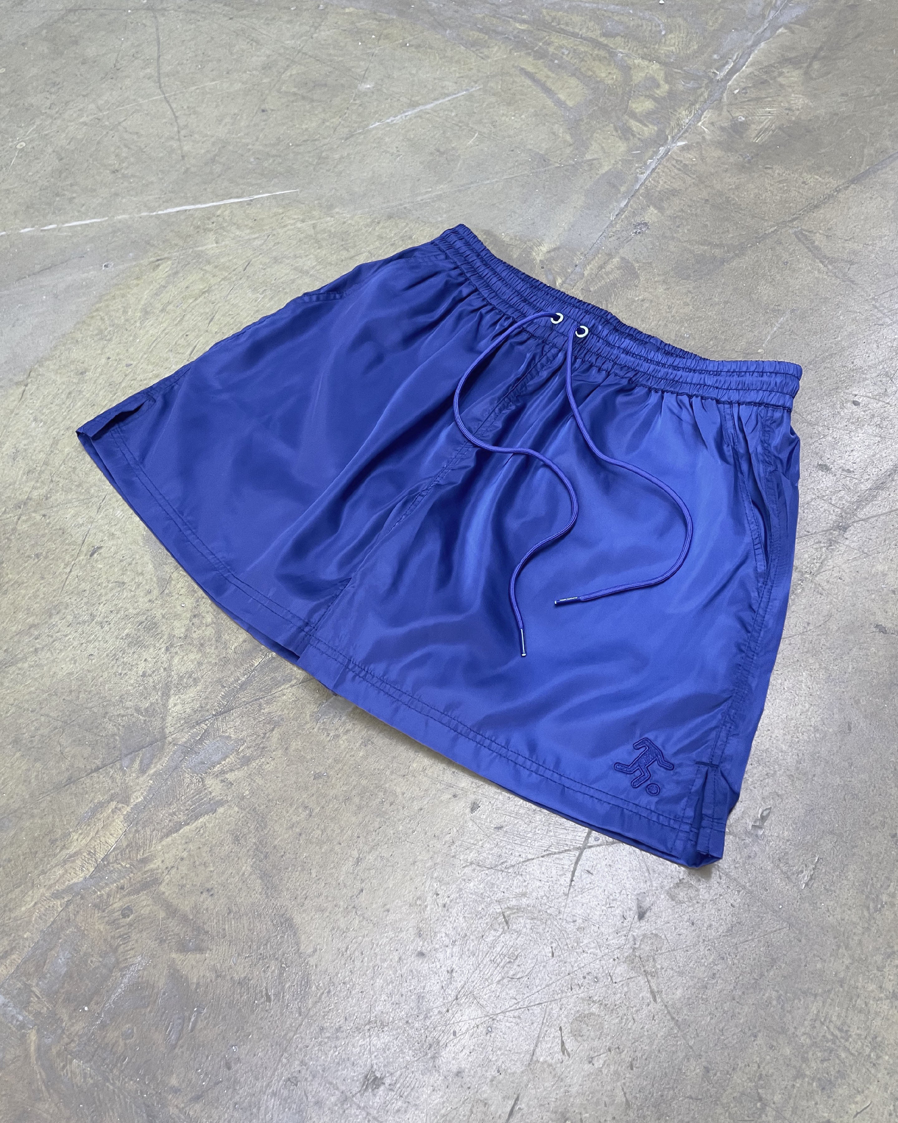 SILKY BLUE TEAM SHORTS – HTTP://SCENES.NYC